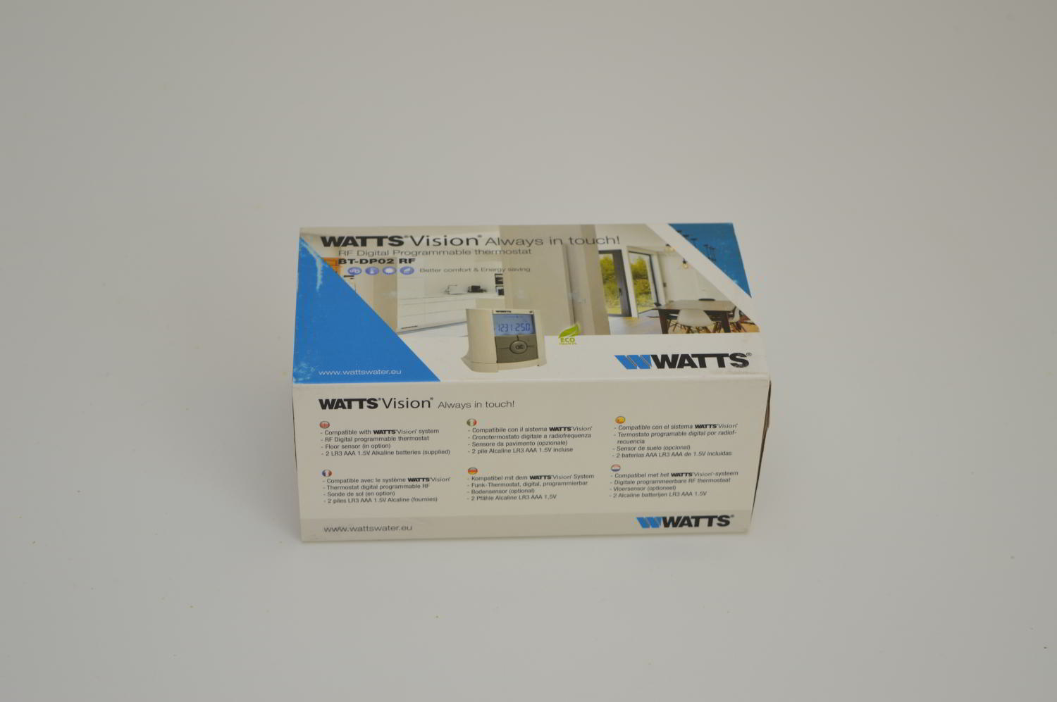 Emetteur Thermostat radio WATTS BT-DP02 RF (NEUF) - Et ça Repart